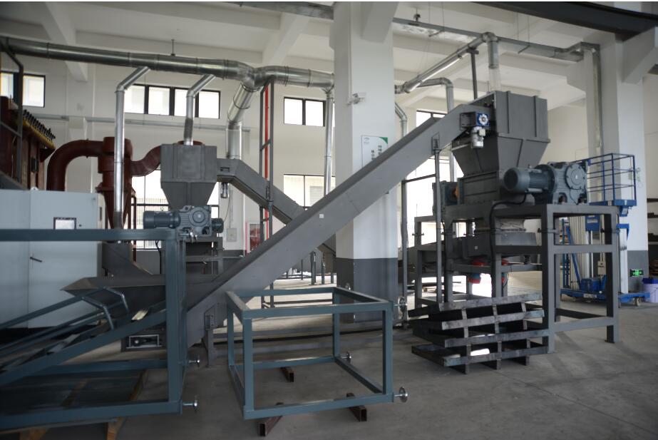 Industrial Toner Cartridge Recycling Line with separate ferrous metal ...